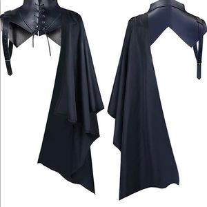 Accessories | Single Shoulder Armor Pu Faux Leather Theatre Cosplay ...